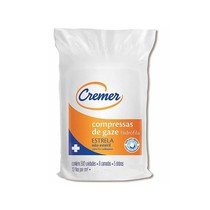 Compressa de Gaze Estrela 13 Fios Não Estéril Cremer