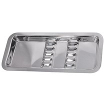 Bandeja para Esterilização Inox Lisa Autoclavável 22x9x1,5cm 6 ...