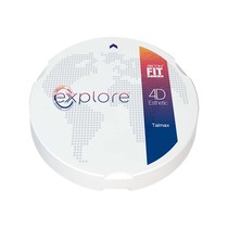 Disco de Zircônia Fit Plus Explore Esthetic ML 4D para Sistema ZZ de ...