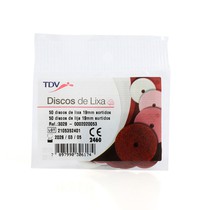 Disco de Lixa TDV 50 unidades de 19mm
